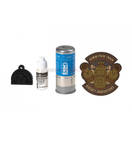 Grenade gaz 40mm Master Mike Magnum Shell - Airsoft Innovation
