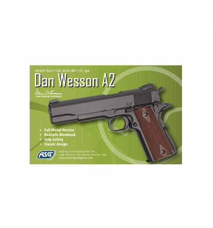1911 DAN WESSON A2 Co2 0,9 joules - ASG