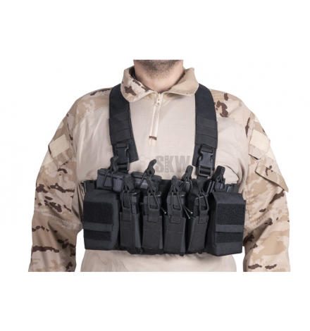 Chest rig FORCE MK1 Noir - DELTA TACTICS