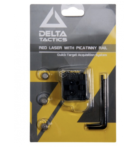 Laser rouge avec rail Picatinny - DELTA TACTICS