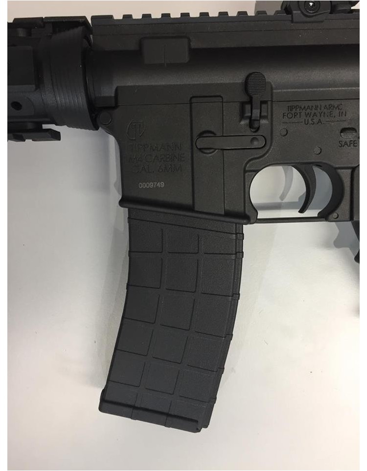 Tippmann M4 Carbine Airsoft Gas Blowback Co2 Hpa Rifle Length